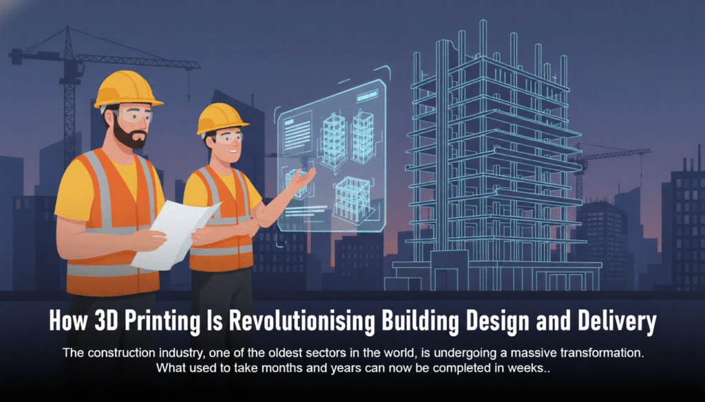 How 3D Printing Is Revolutionising Building Design and Delivery